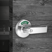 ADA Privacy Indicator Lock and Lever in 26D Satin Chrome | VIZILOK®