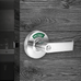 ADA Privacy Indicator Lock and Lever in 26D Satin Chrome | VIZILOK™