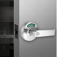 ADA Privacy Indicator Lock and Lever in 26D Satin Chrome | VIZILOK™