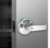 ADA Privacy Indicator Lock and Lever in 26D Satin Chrome | VIZILOK™
